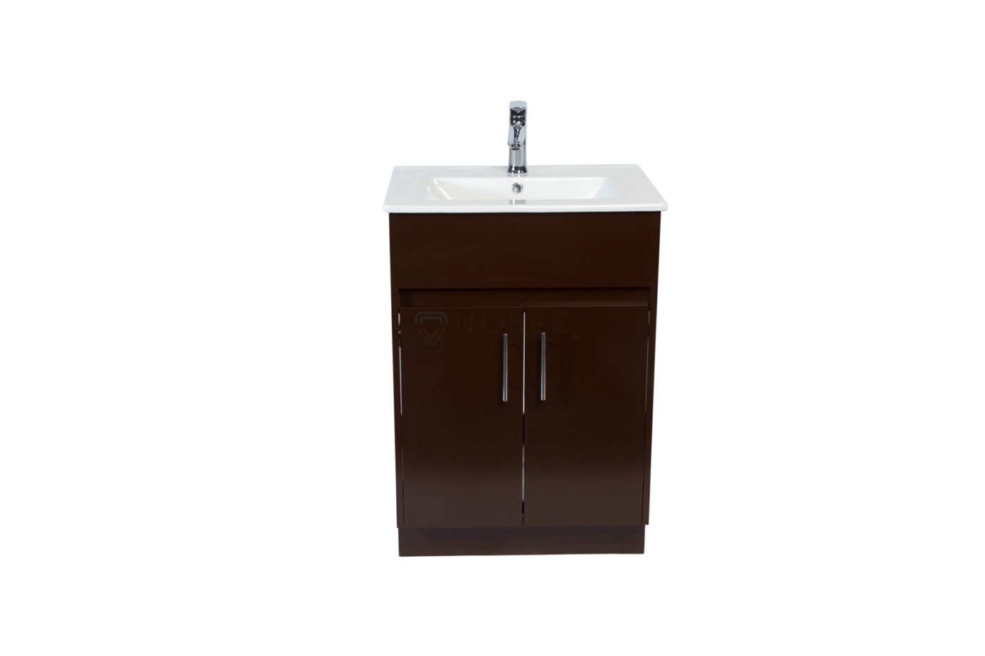 Hi Gloss Vanity Color: Chocolate 24-inch - Noble Vanity